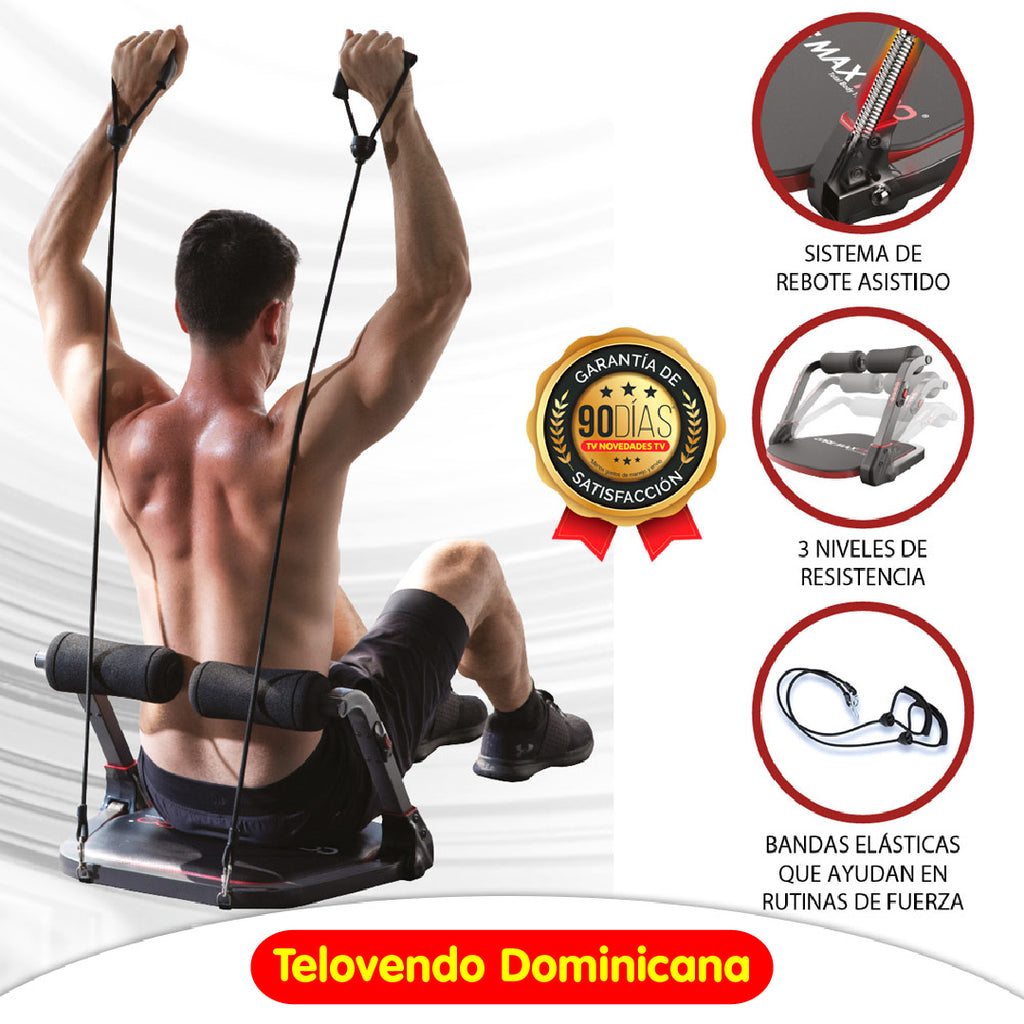 Máquina para abdominales Core Max Pro – DISTRIBUIDORA TV PROKOMPRA